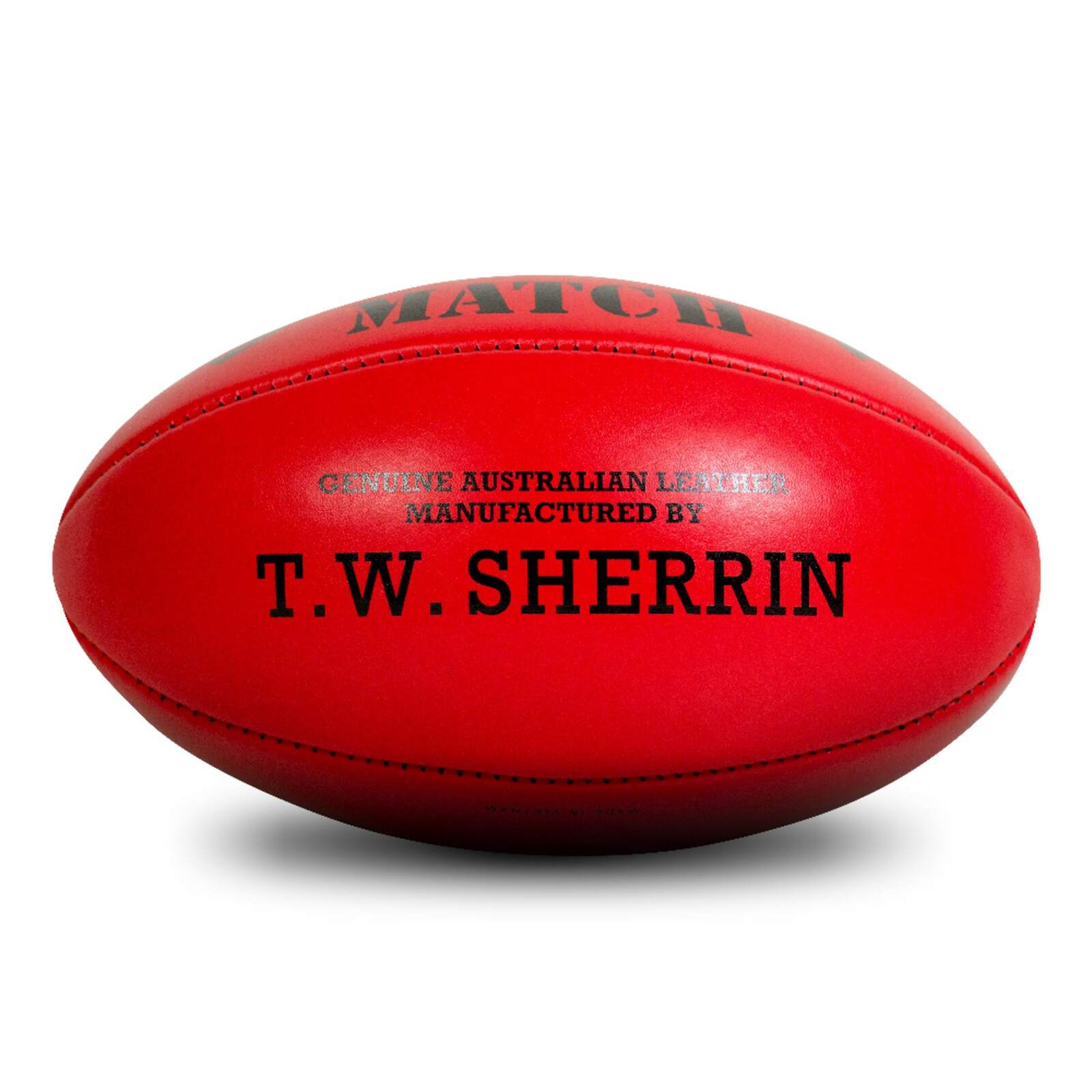 Sherrin Match Football Red Size 4 - SHERRIN