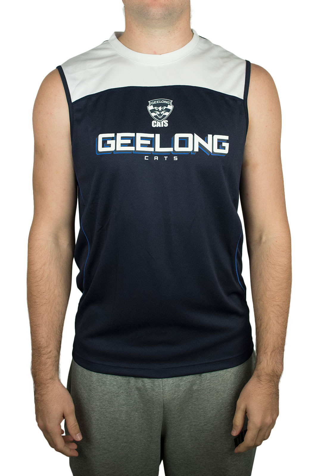 AFL Mens Premium Tank Geelong Cats