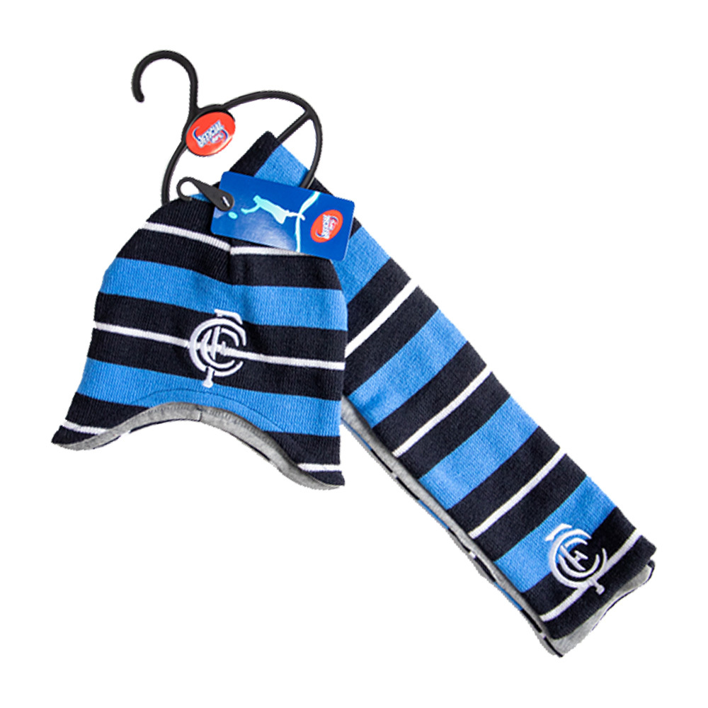 Carlton Blues AFL Toddlers Beanie & Scarf Pack