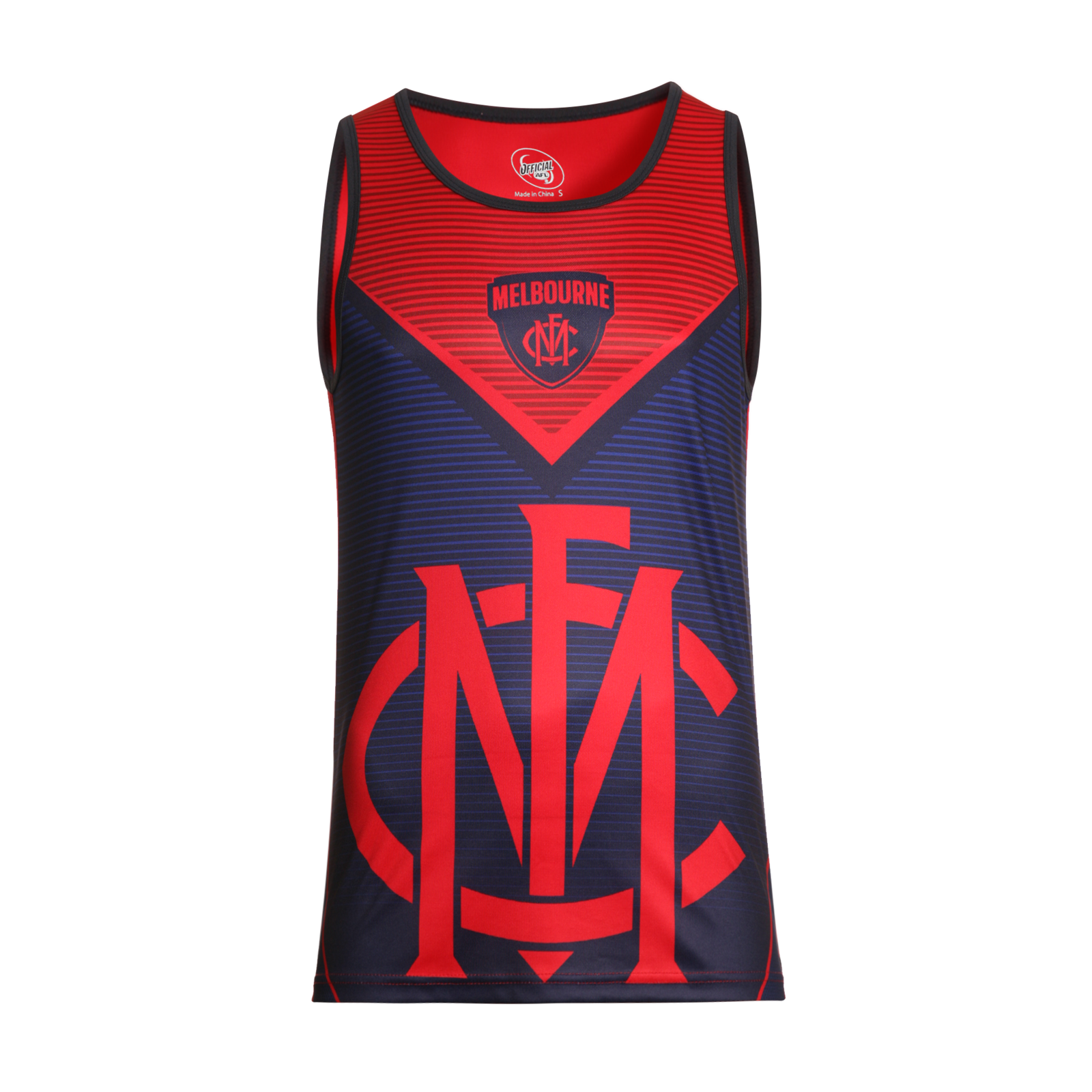 Melbourne Demons AFL Mens Training Singlet