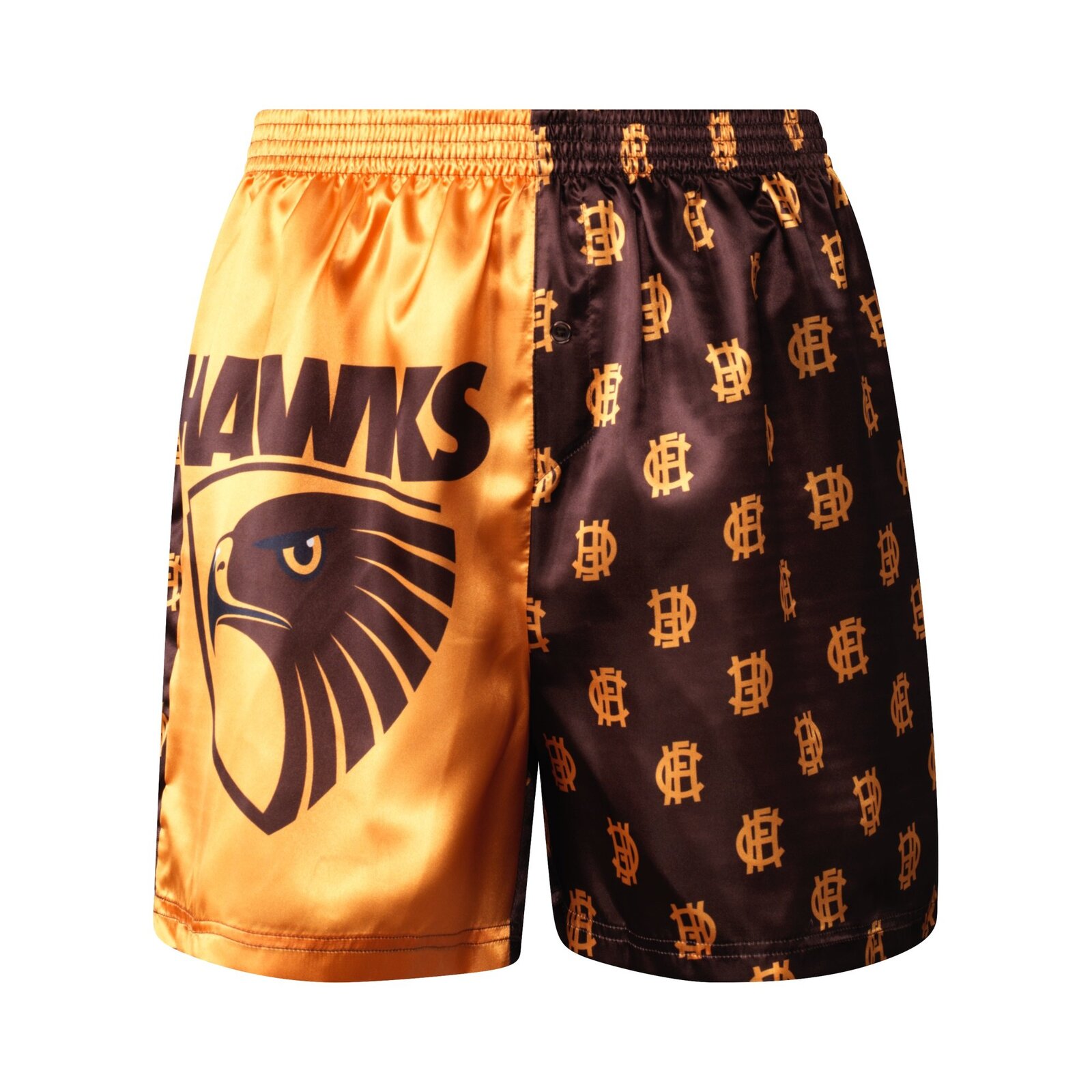 Hawthorn Hawks Mens Satin Boxer Short