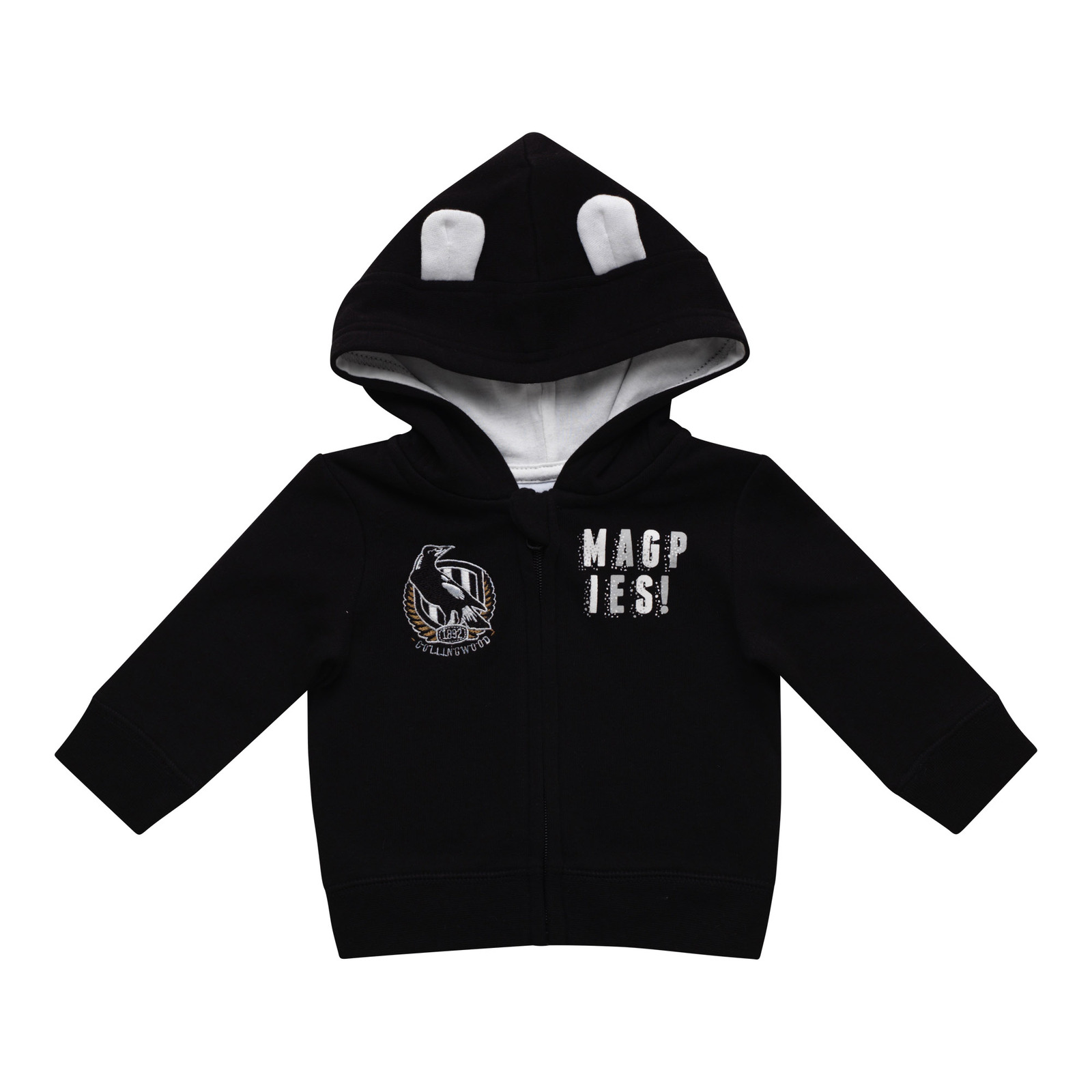 Collingwood Magpies Babies Hood