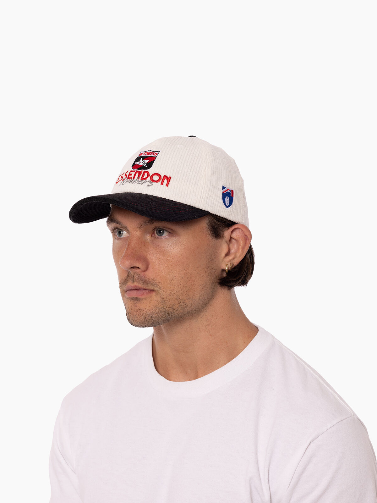 Essendon Bombers AFL Throwback Cord Cap