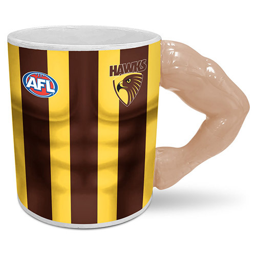 Hawthorn Hawks AFL Guernsey Moulded Mug
