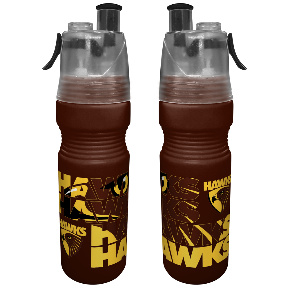 Hawthorn Hawks AFL Misting Drink Bottle