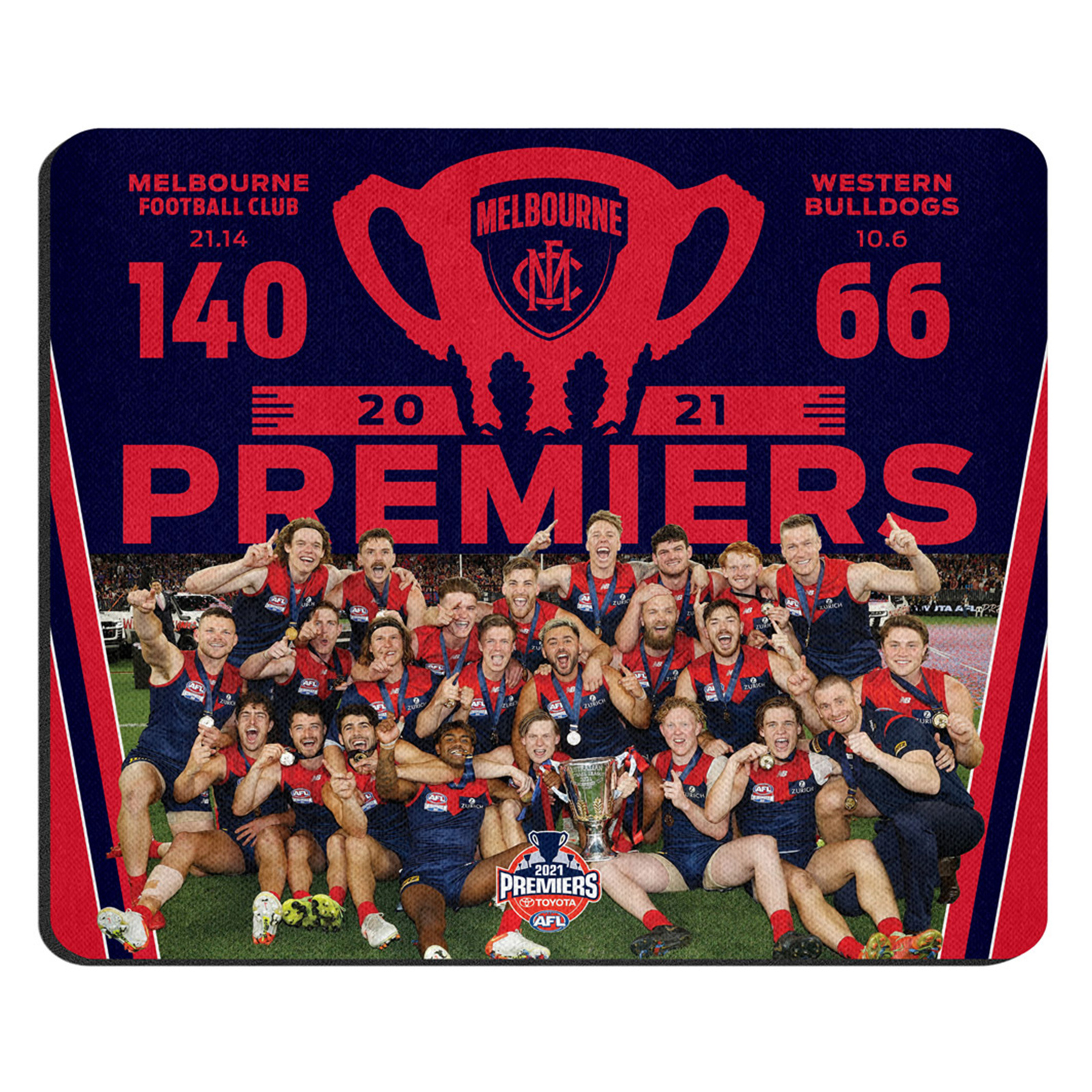 Melbourne Demons AFL 2021 GF Premiers P2 Mouse Mat