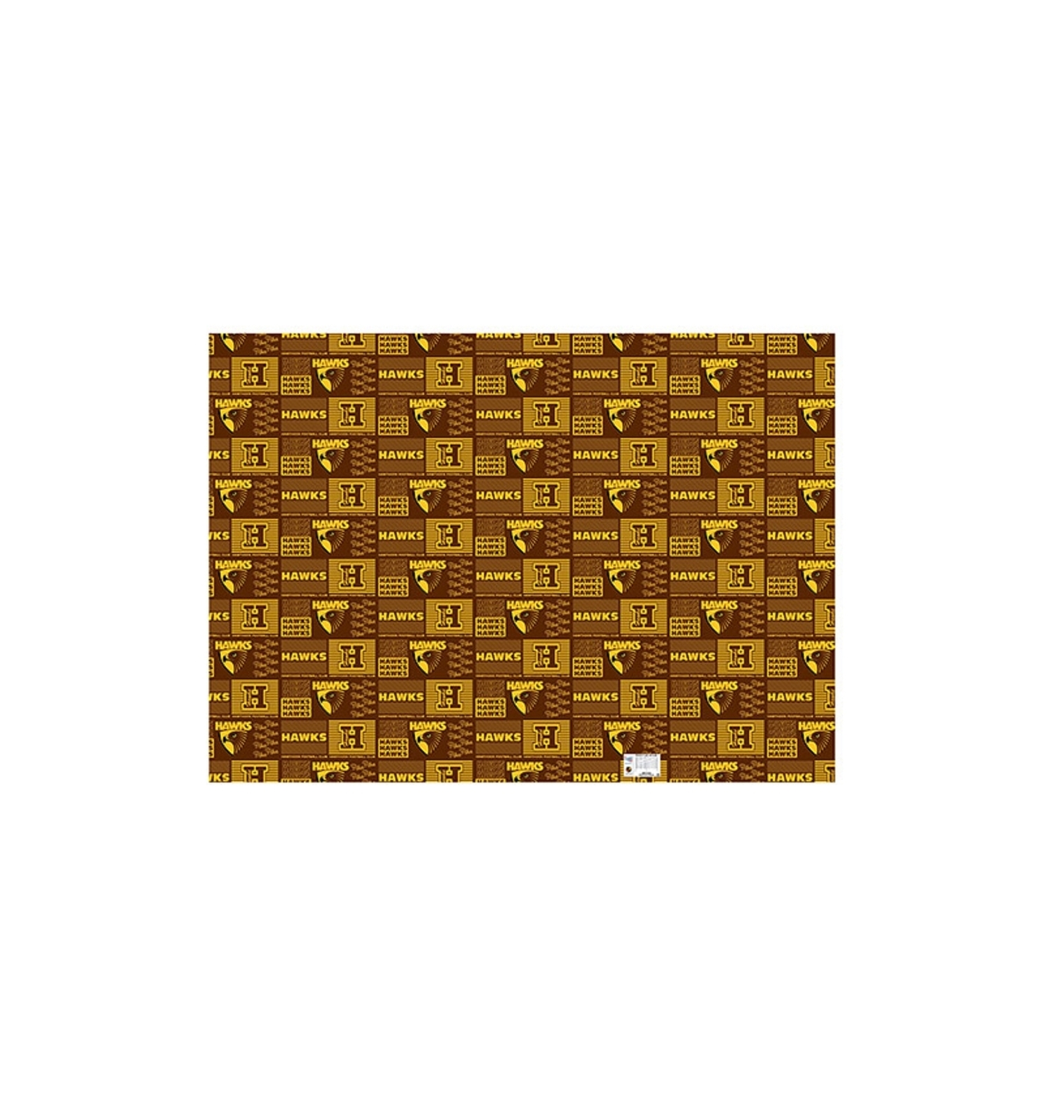 Hawthorn Hawks Wrapping Paper | 49cm x 69cm