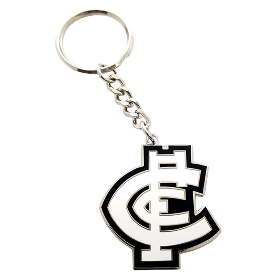 Carlton Blues AFL Logo Keyring