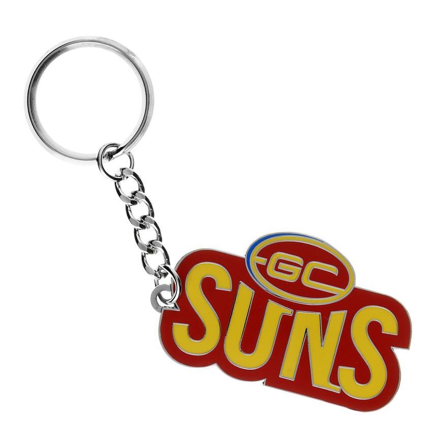 Gold Coast Suns AFL Logo Keyring