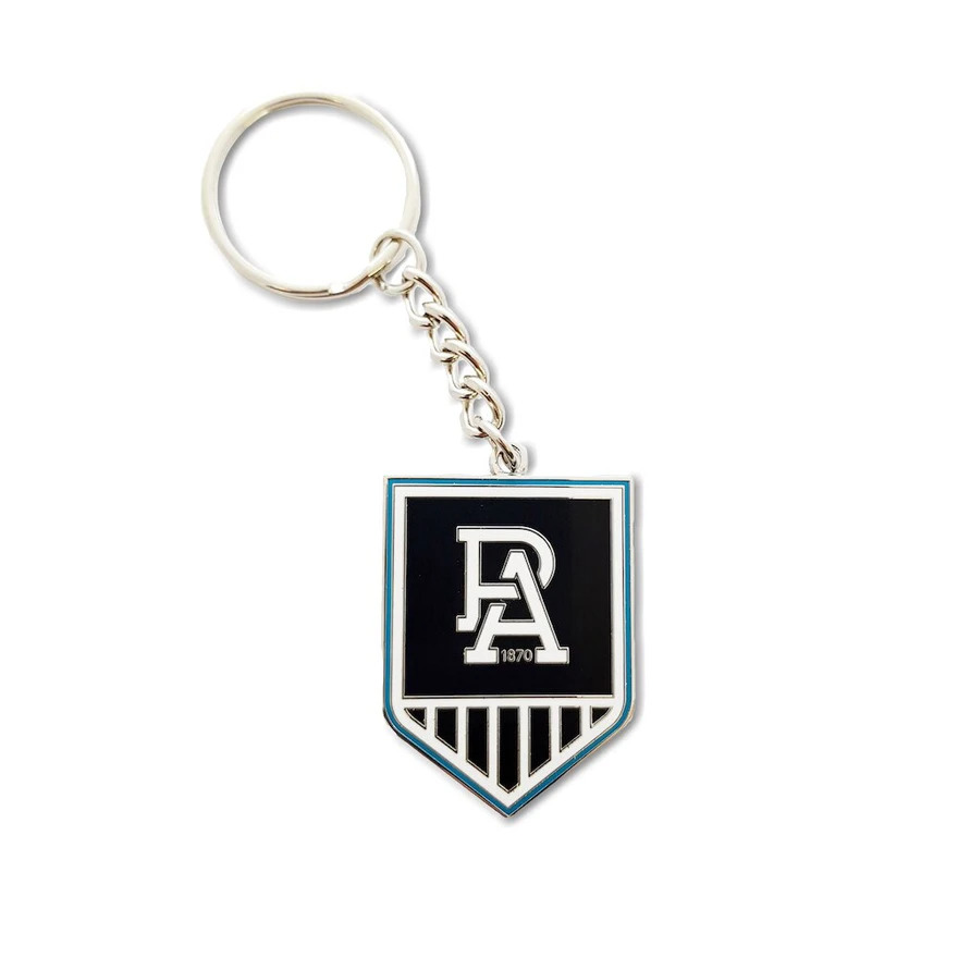 Port Adelaide Power AFL Logo Keyring