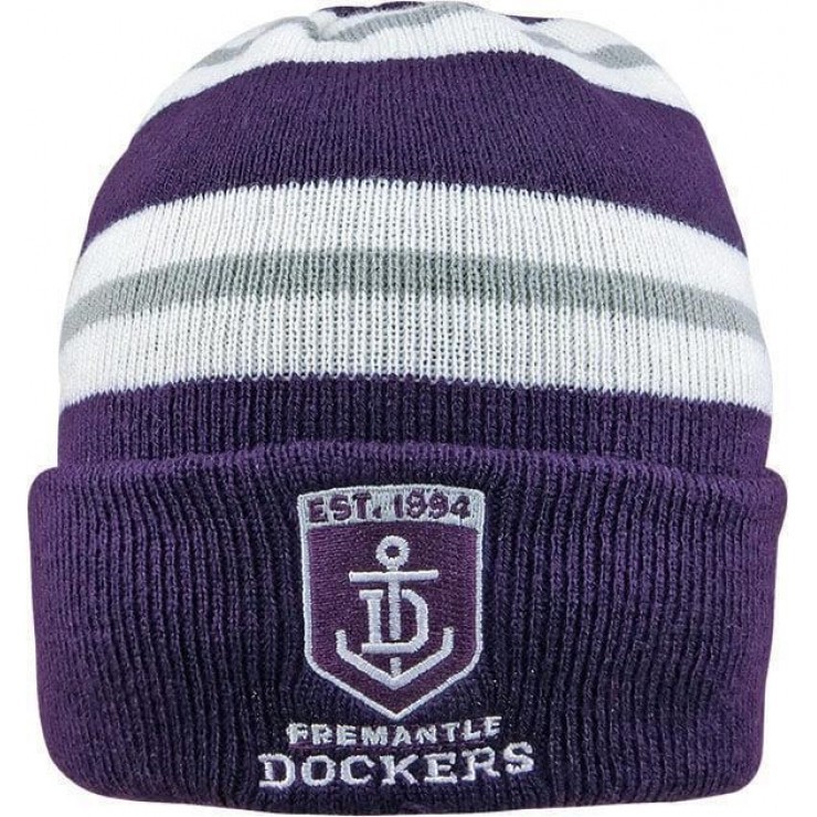 Fremantle Dockers AFL Adults Wozza Beanie