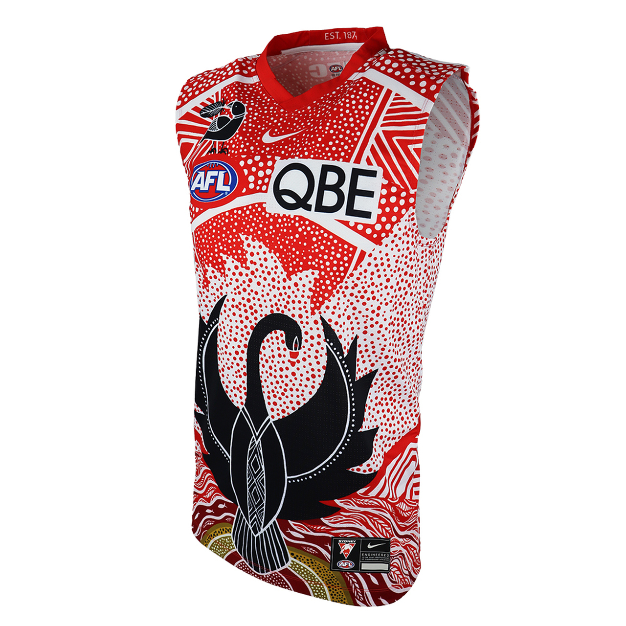 Sydney Swans Nike Womens Marn Grook Indigenous Guernsey