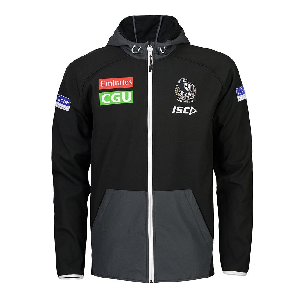 Collingwood Magpies AFL Mens ISC Tech Pro Hoody