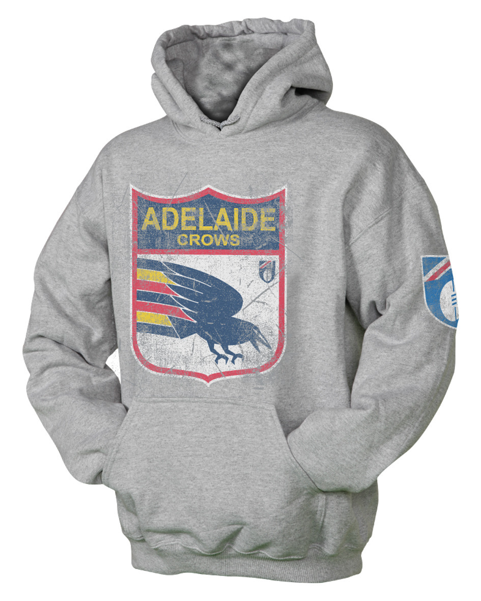 AFL Adelaide Crows Mens Retro Hoody