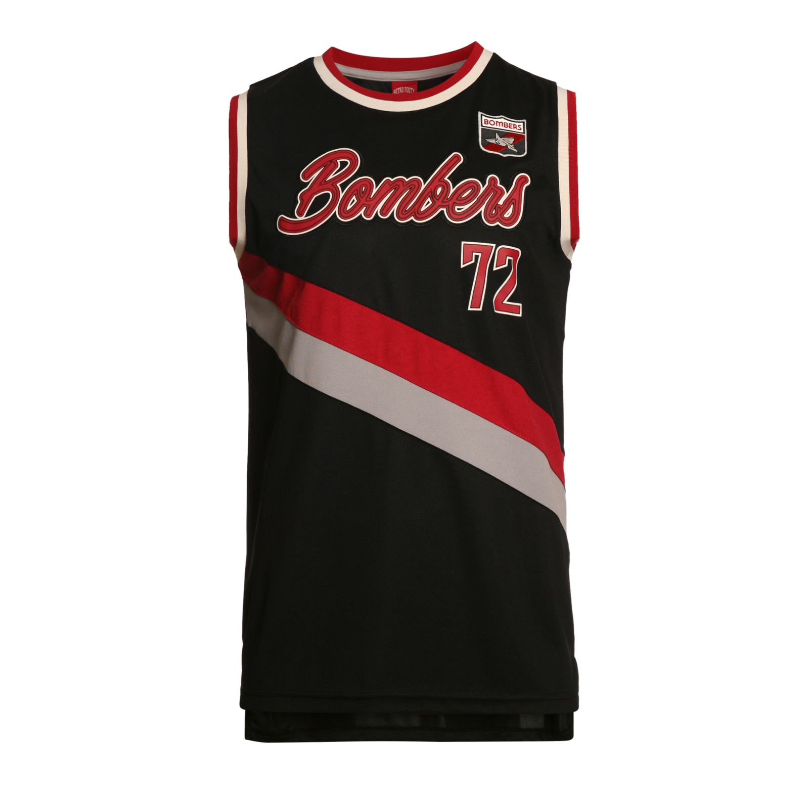 Essendon Bombers AFL Summer Mens Throwback Singlet