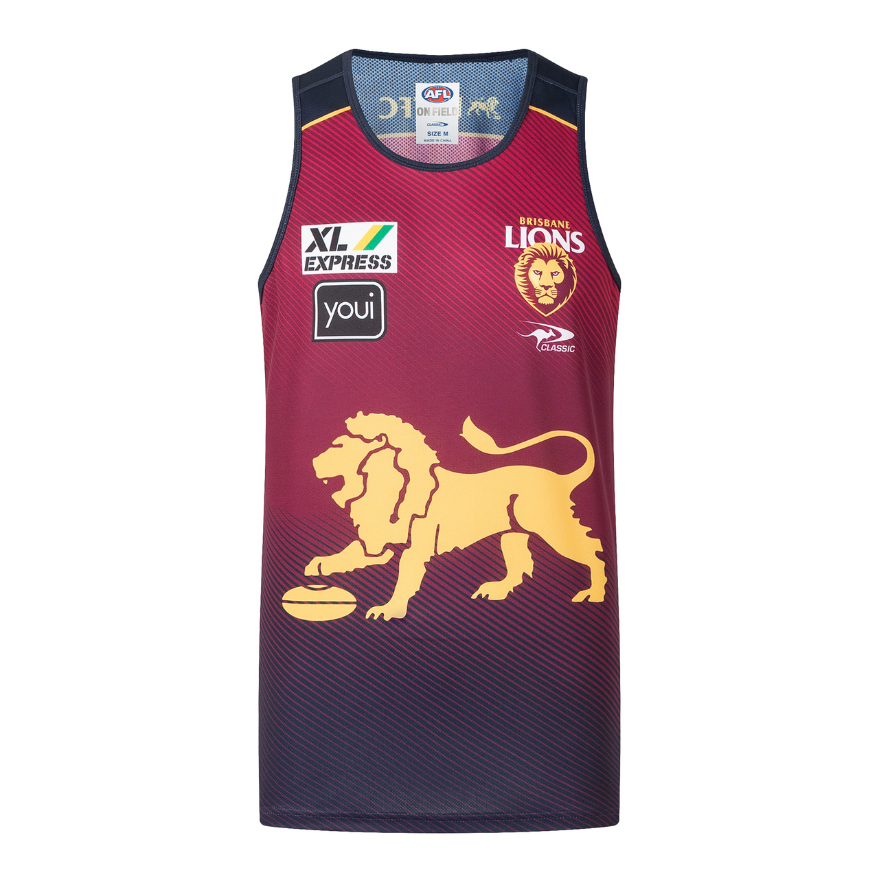 Brisbane Lions Classic Mens Training Singlet