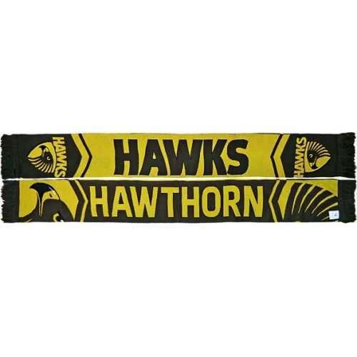 Hawthorn Hawks Cleave Jacquard Scarf