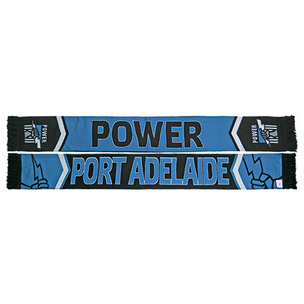 Port Adelaide Power AFL Cleave Jacquard Scarf