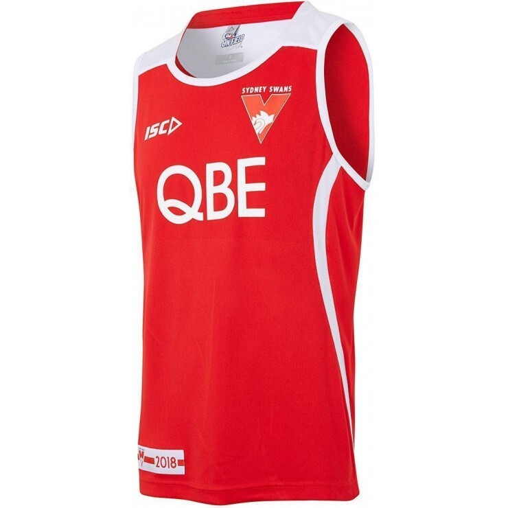 Sydney Swans AFL ISC Mens Training Singlet
