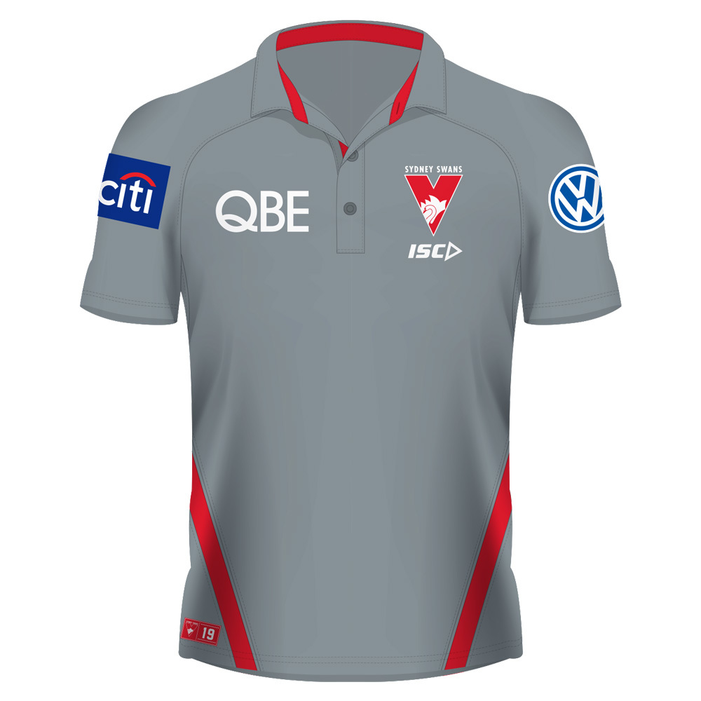 Sydney Swans ISC AFL Mens Preformance Polo