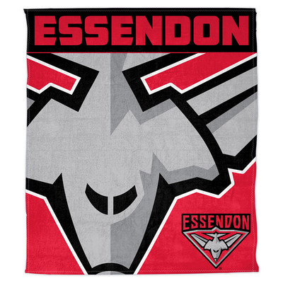 AFL Polar Fleece Rug Essendon Bombers